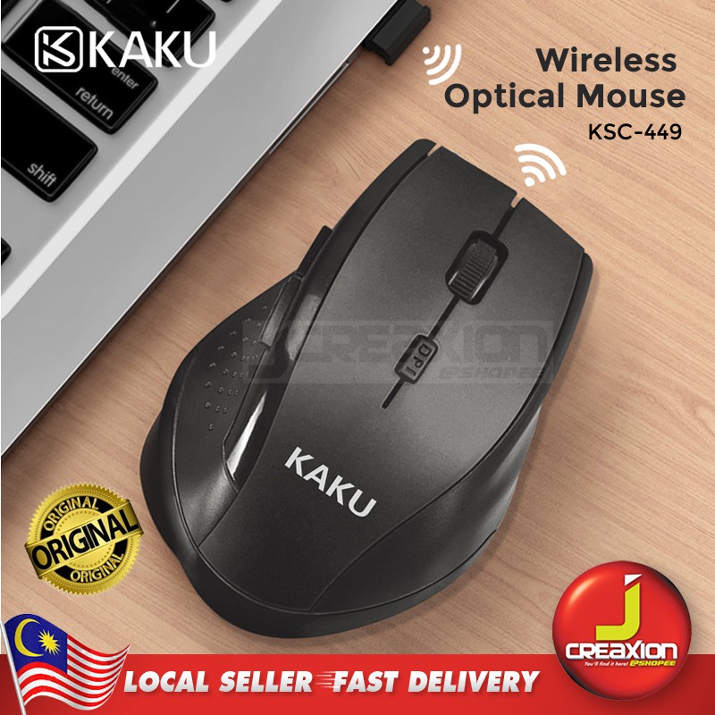 KAKU KSC-449 Chasing Series Wireless Optical Mouse Bluetooth + 2.4G ...