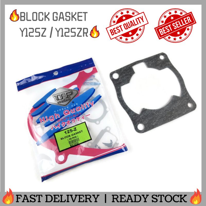 YAMAHA Y125ZR CYLINDER BLOCK GASKET // UP HEAD BLOCK GASKET UP YAMAHA ...