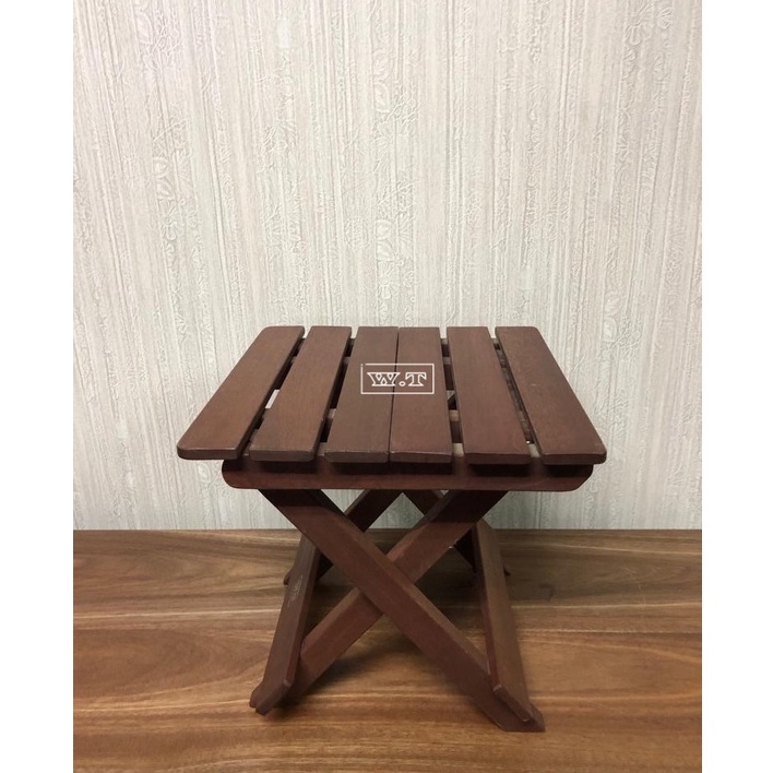 WT Magic Chair Wooden Folding Chair Bangku Lipat | Shopee Malaysia