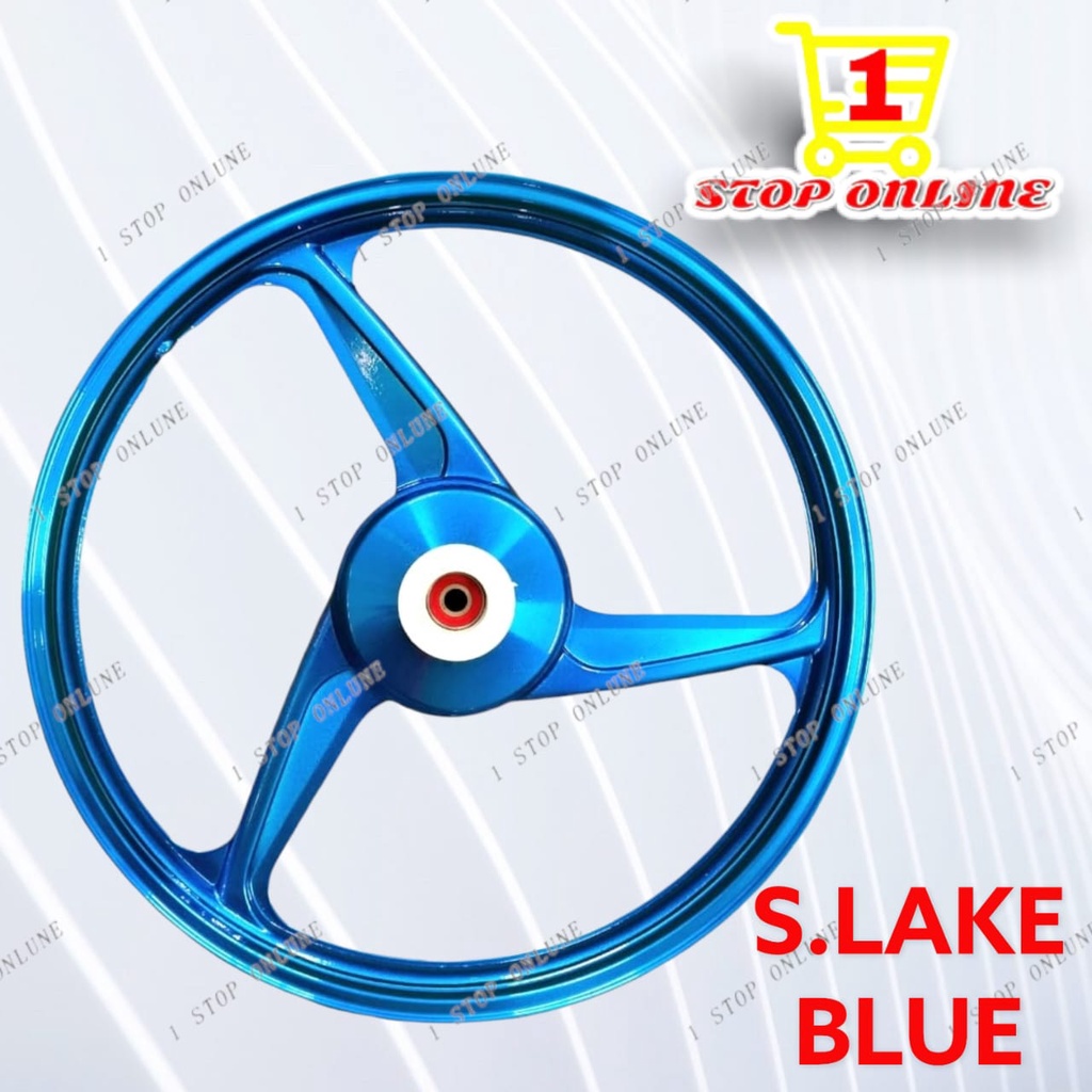 SPORT RIM WAVE125 / W100 WAVE100 EX5 SPORT RIM 3 BATANG CANDY COLOR LEG ...