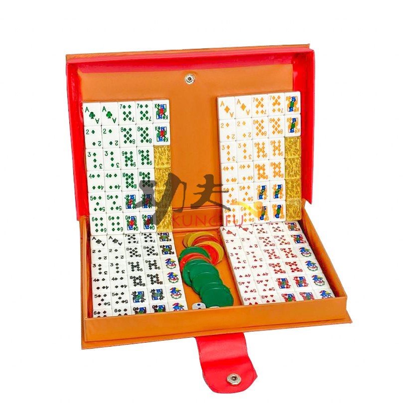 Travel Mini Mahjong Set Rummy/Cinami/Lami Gold/Poker/4Player/3Player ...