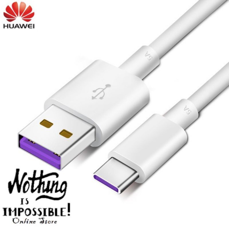 🔥 HOT 🔥Original HuaWei 5A Super Charge Type C Type-C Android Data Usb ...