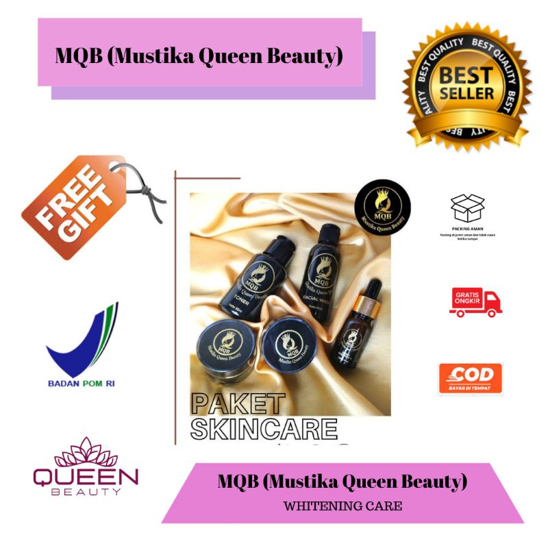 Mustika Queen Beauty MQB Skincare Package Glowing Acne Red Jelly ...