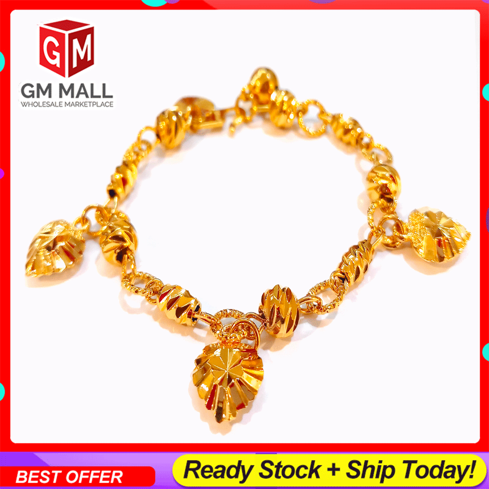 Cop 916 Emas Bangkok Emas Korea GM Mall Kid Bracelet - Gelang Tangan ...
