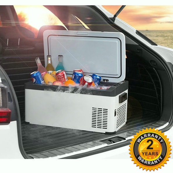 28L 12/24V Portable Fridge Freezer Camping Car Boating Caravan Bar ...