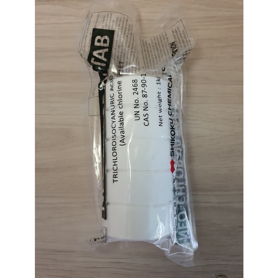 JAPAN NEO-CHLOR Chlorine tablet / Klorin 1KG (5 Tablets) Tablet TCCA 90 ...