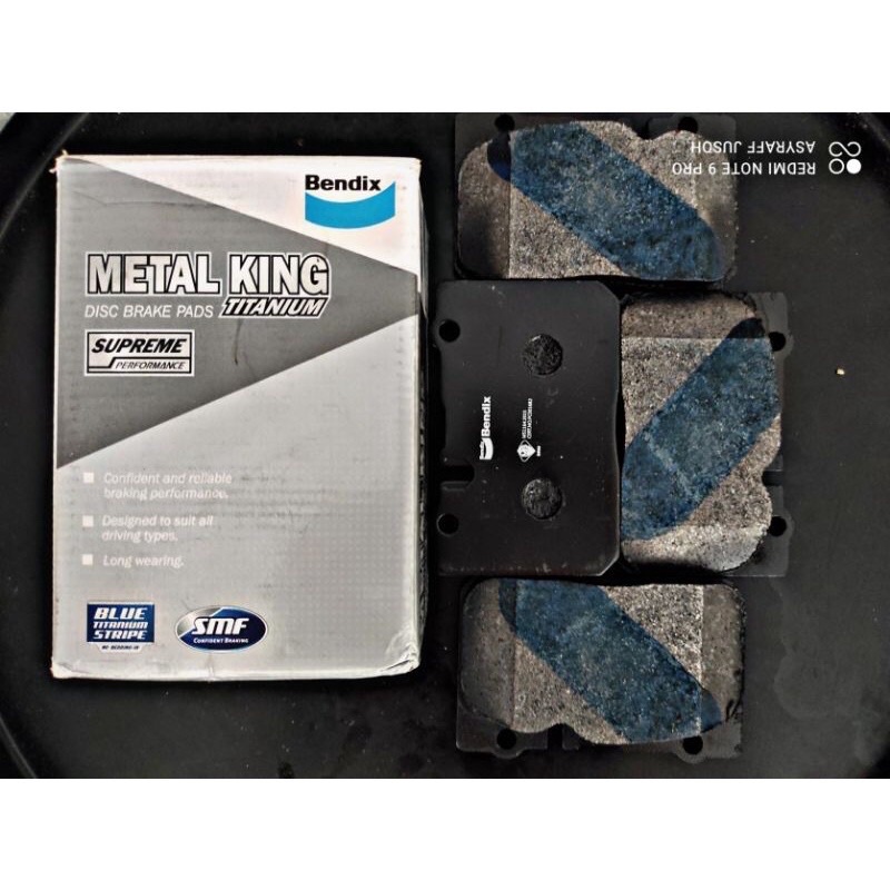 Toyota Aristo brake pad front Bendix Metal King Titanium | Shopee Malaysia