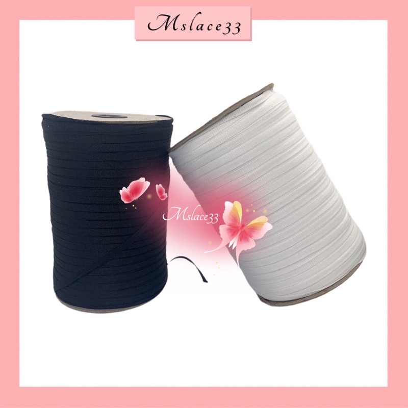 [600y] Tali barut/ Cotton tape/ Tali Kain/ Tali Gantung Baju (0.5cm ...