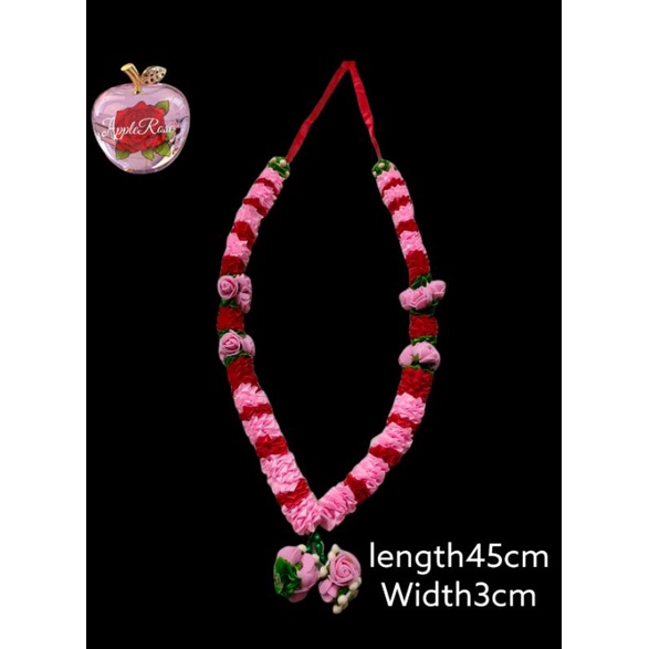 Fancy Ribbon maalai /Fancy garland with artificial rose/rose garland ...