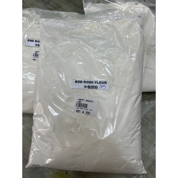 Red Rose flour 中筋面粉 1kg | Shopee Malaysia