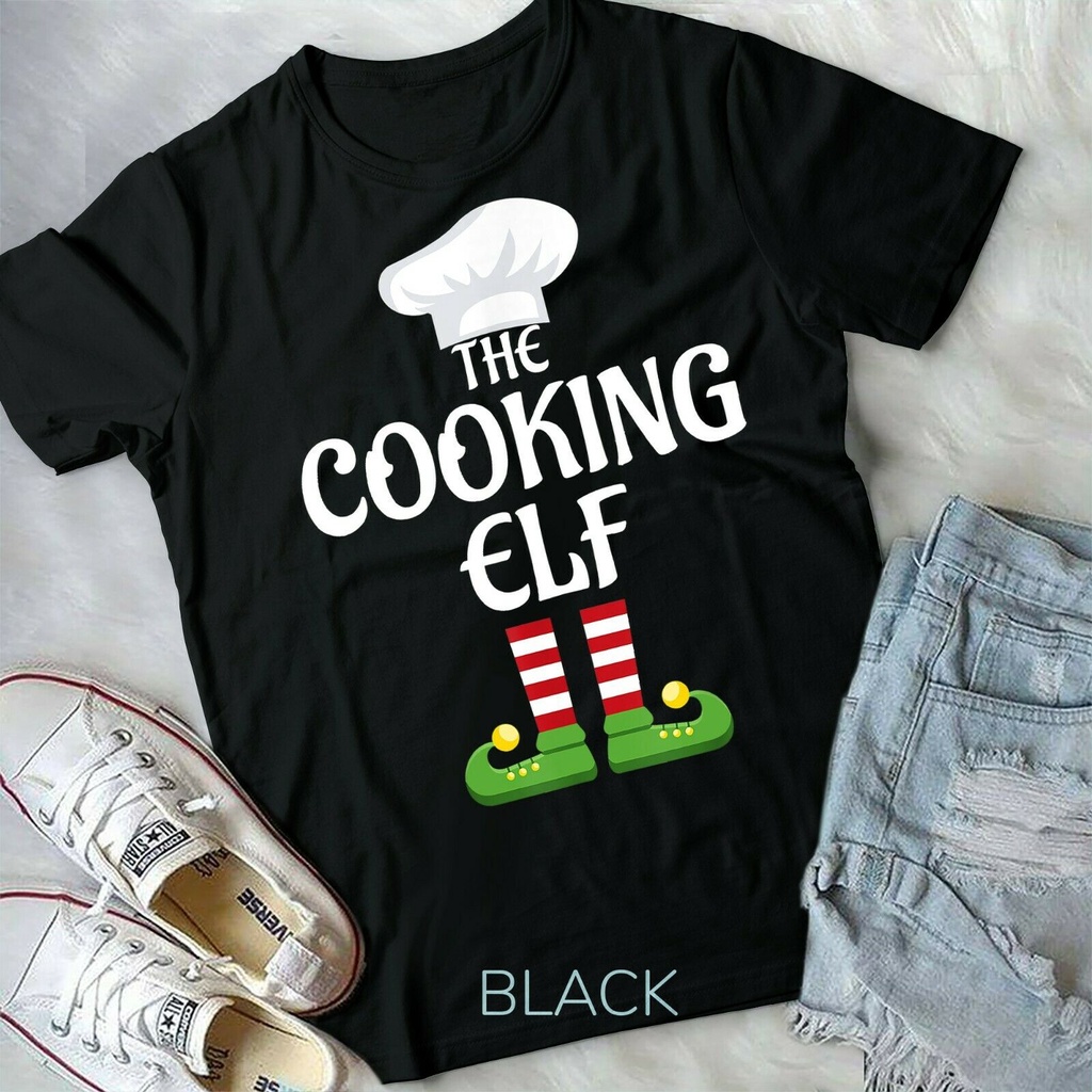 Cooking Elf Family Matching Group Christmas T-Shirt | Shopee Malaysia