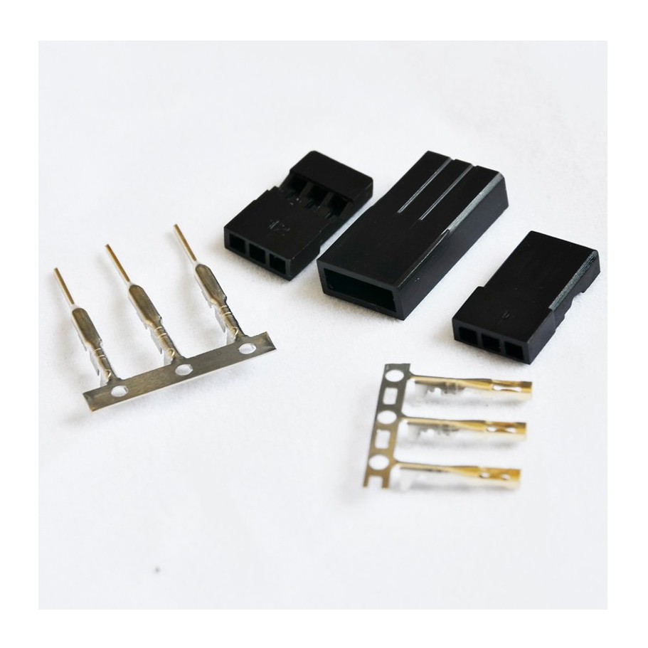 RC JR/Futaba male/female servo plug connector | Shopee Malaysia