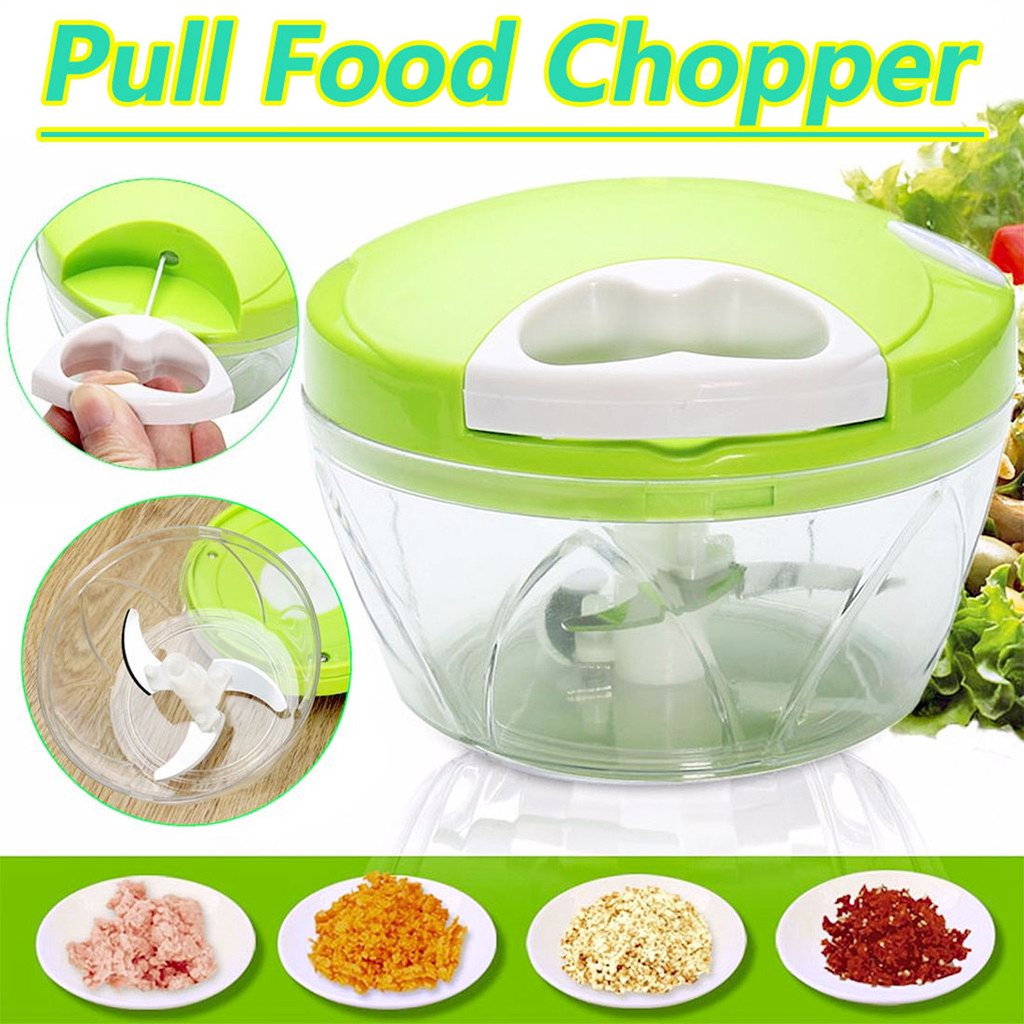 Multi-Functional Manual Food Chopper Vegetable Fruit Nicer Slicer ...