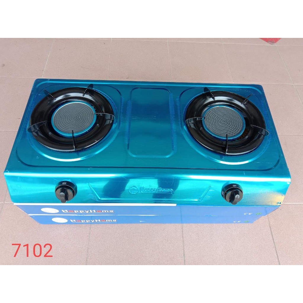 DAPUR GAS STEEL 2 TUNGKU (INFRARED) | Shopee Malaysia