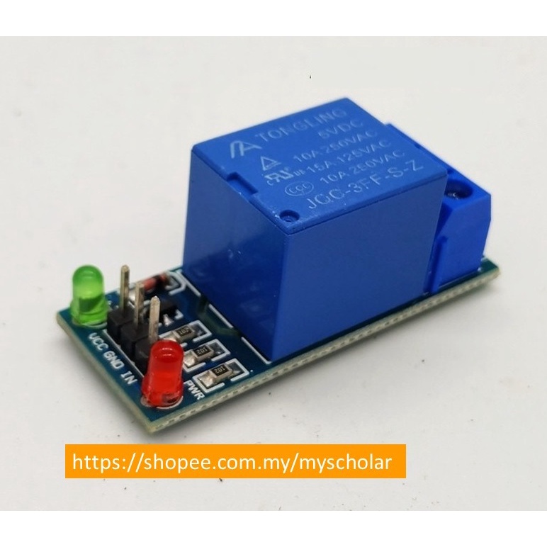 ARDUINO SINGLE CHANNEL 5V RELAY MODULE | Shopee Malaysia