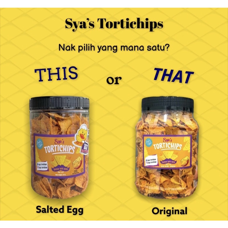🔥🌶 Ervan Rizuan, Tortichips Original & Salted Egg | Sya’s Tortichips ...