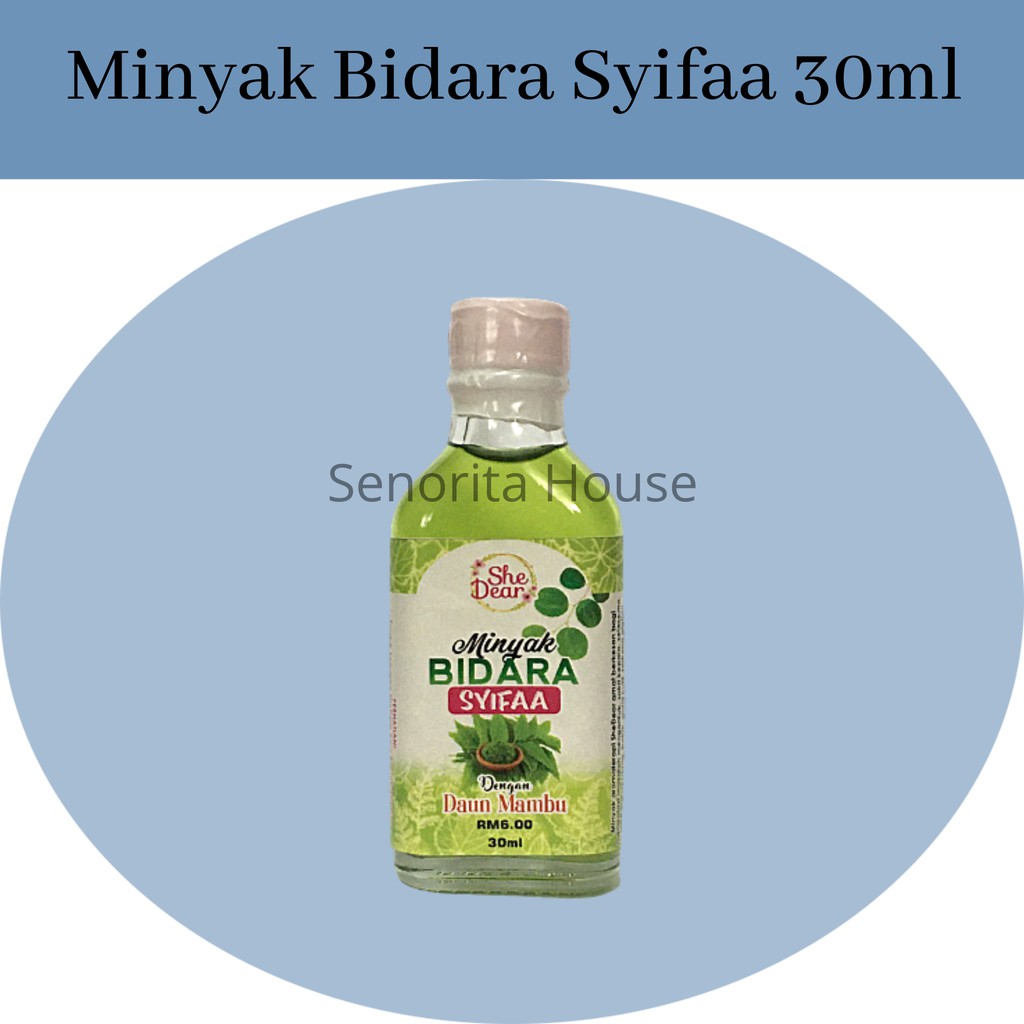 MINYAK AROMATERAPI BIDARA SYIFAA 30ml MELEGAKAN RESDUNG/SAKIT KEPALA/SAKIT GIGI/SELSEMA | Shopee ...