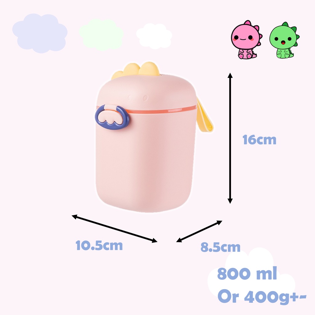 Meme Baby Milk Powder Container Bekas Susu Baby Kedap Udara 1kg Botol ...