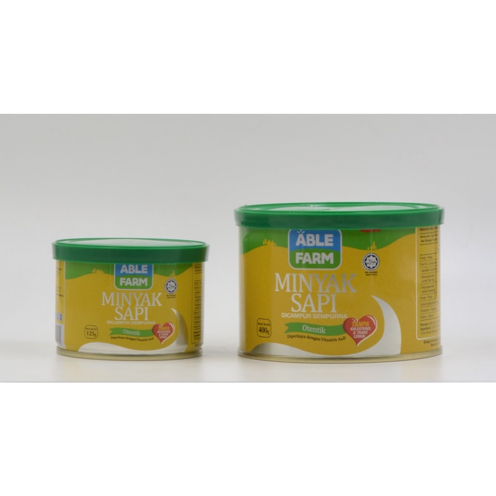 Able Farm Vegetable Blended Ghee 400gm HALAL - Buy 2 Tins Ghee Get Able ...