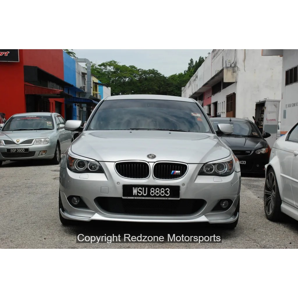[READY STOCK !!!] BMW E60 Hartge Style Front Lip For M Sport Matt Black ...