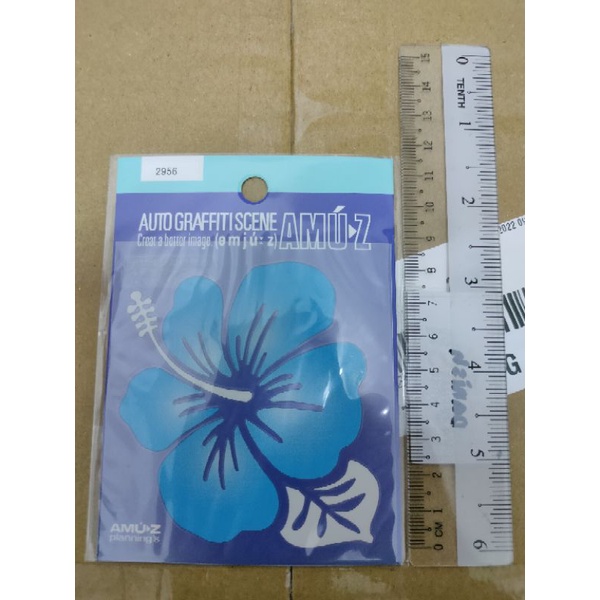 pelekat bunga raya besar biru japan 🇯🇵 1pcs | Shopee Malaysia