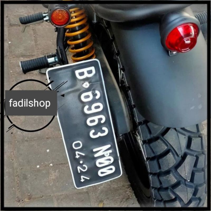 Yamaha XSR 155 MT-15 R15 Xabre Side Number Plate Mounting Bracket ...