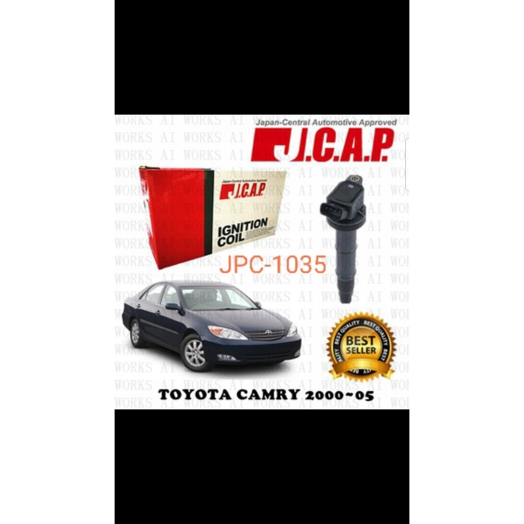 JCAP CAMRY ACV30,ESTIMA ACR30,ALPHARD,VELLFIRE ANH10,HARRIER ACU30(147mm 4PIN) PLUG COIL JPC ...