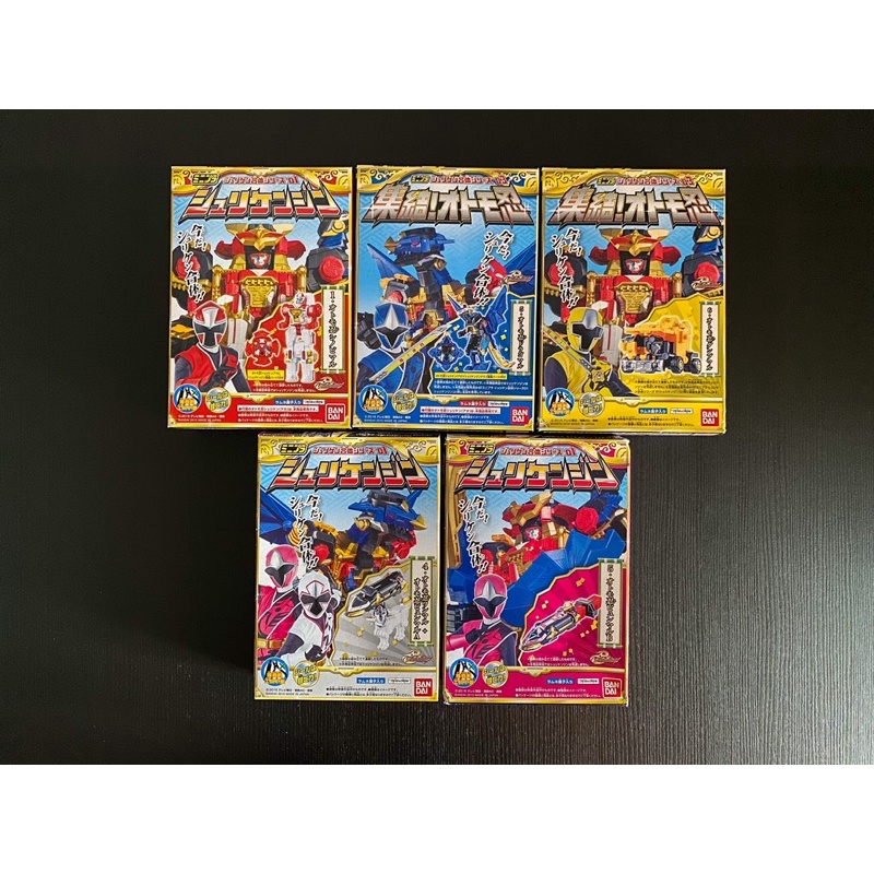 BANDAI Minipla Super Sentai Shuriken Sentai Ninninger Complete Set of 5 ...