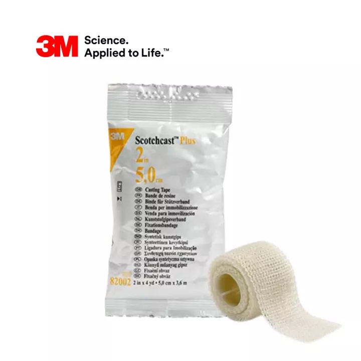3M Scotchcast Casting Tape 2" x 4yd (Plain)(82002) (10 ROLLS) | Shopee ...