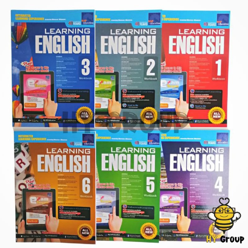 SAP Learning English (6 Books/set) | Shopee Malaysia