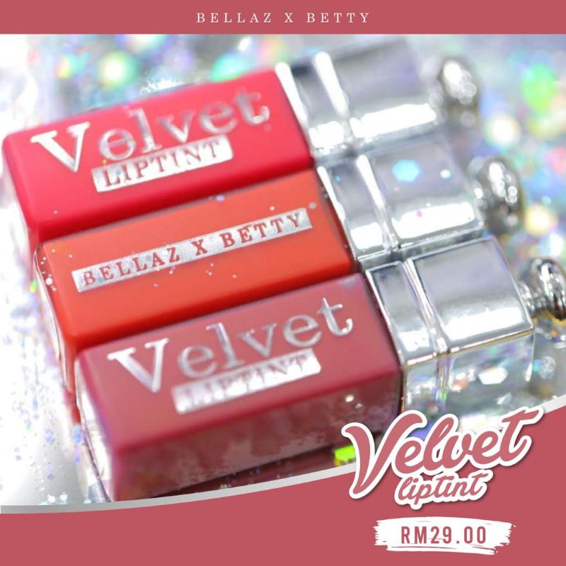READY STOCK💯 VELVET LIPTINT BETTY BEAUTY X BELLAZ | Shopee Malaysia