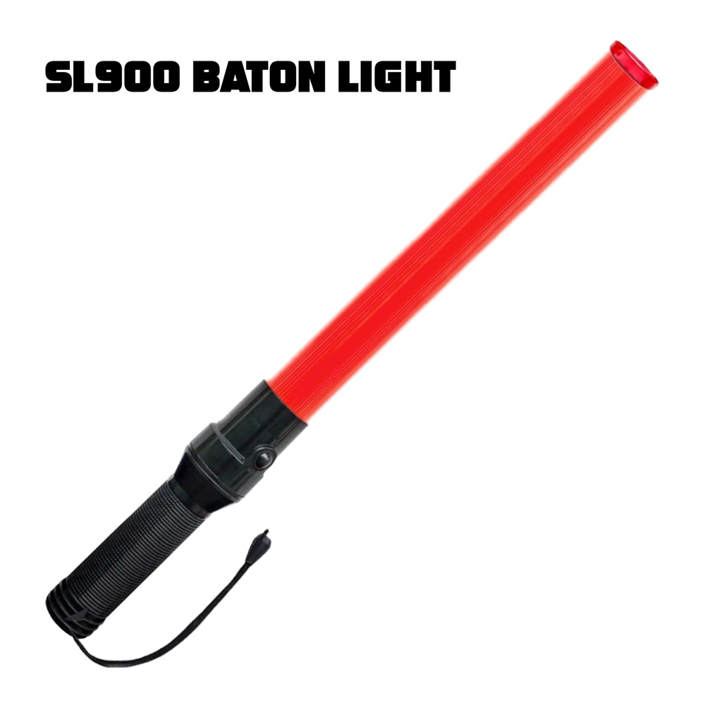 SL900 Baton Light Traffic Signal Road Control Warning Flashing RED LED ...