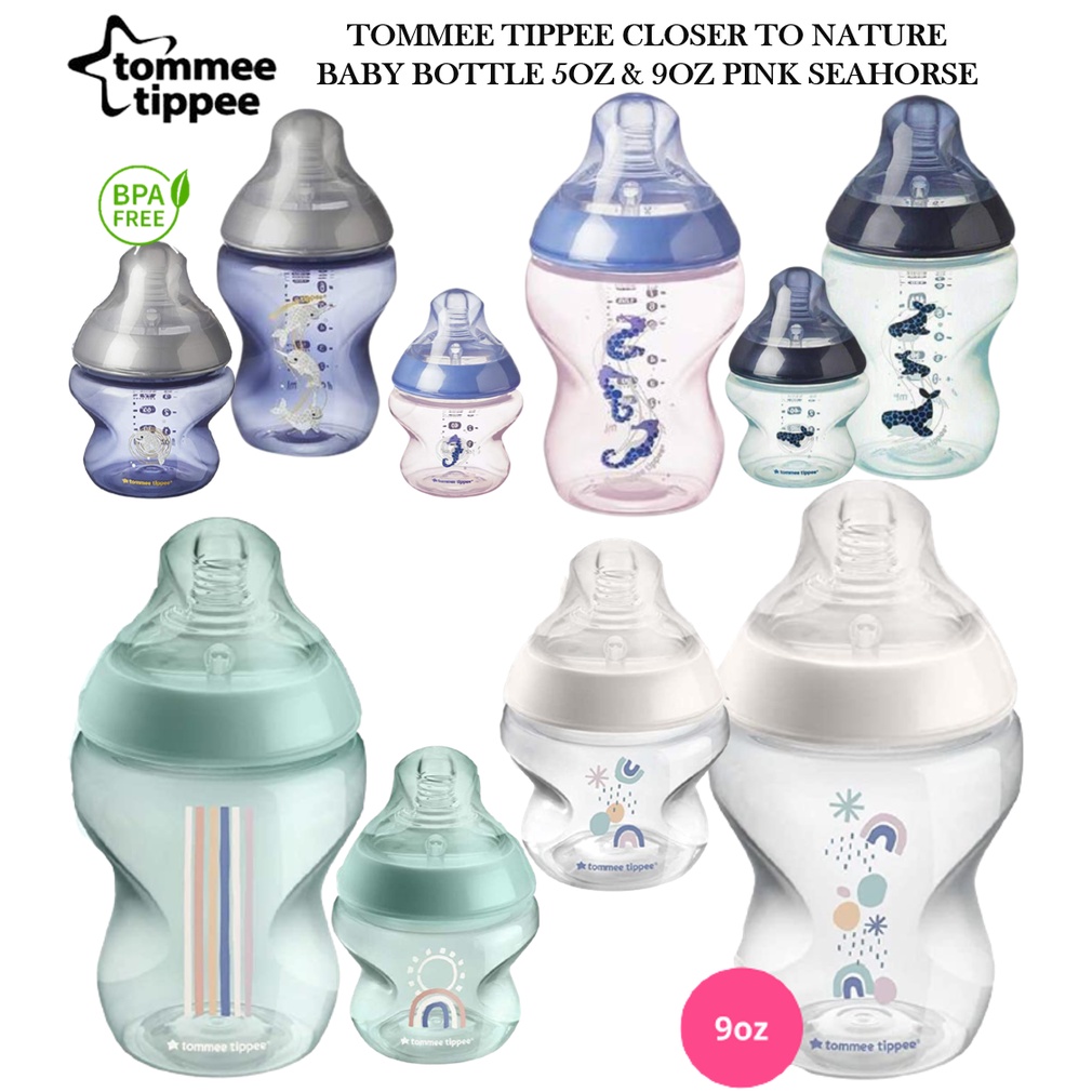 Tommee Tippee Closer To Nature Baby Bottle (Loose) | Tommee Tippee Feeding Bottle | Botol Susu ...