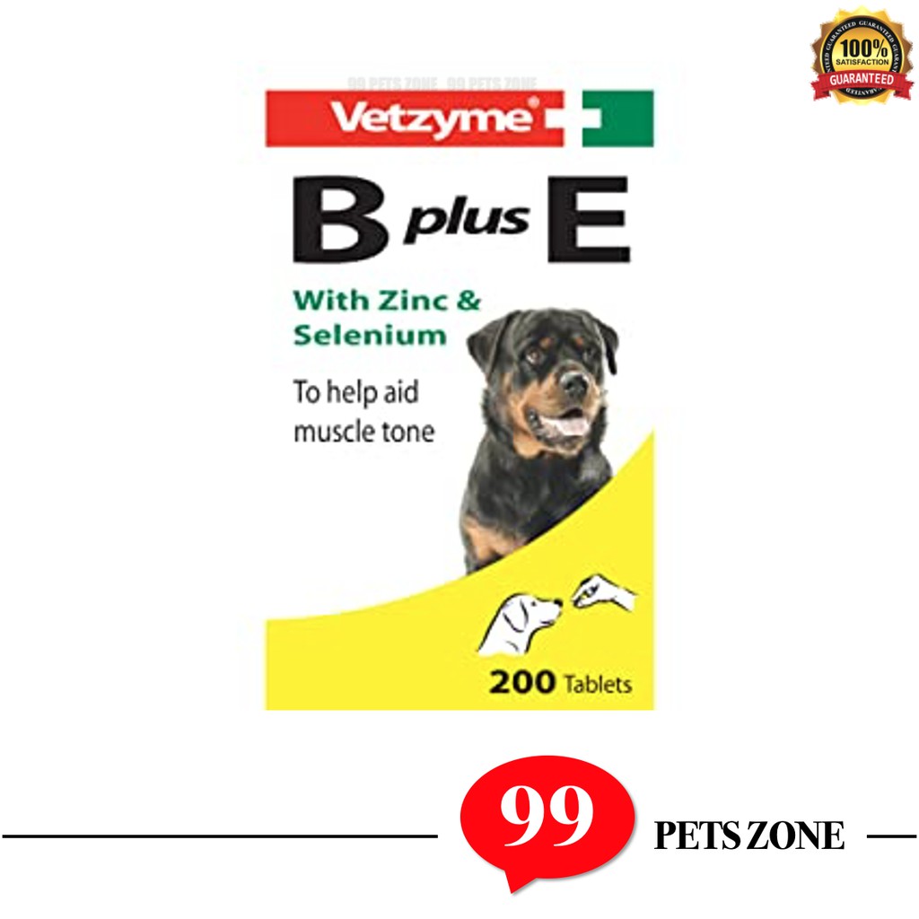 Vetzyme B plus E 200 tablets (EXP:05/25) | Shopee Malaysia
