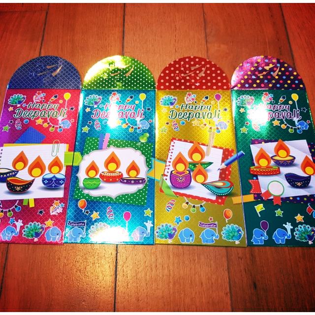 Angpow Deepavali Kumon collection 3 angpao angpau angpaw | Shopee Malaysia