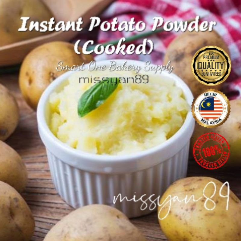 Instant Pure Mash Potato Powder 纯 马铃薯泥粉 (熟) Ready To Eat Mashed Potato ...