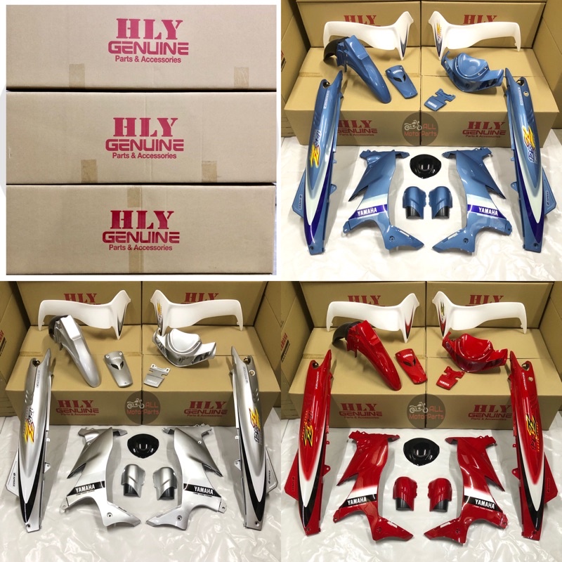 Y125 Y125Z Y125ZR 125Z BODY COVER SET COVERSET RED BLUE SILVER WITH ...