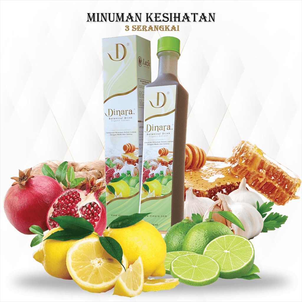 (ORIGINAL) 🔥 ️ JUS DINARA BOTANICAL DRINK 500ML [KENCING MANIS & DARAH TINGGI] | Shopee Malaysia