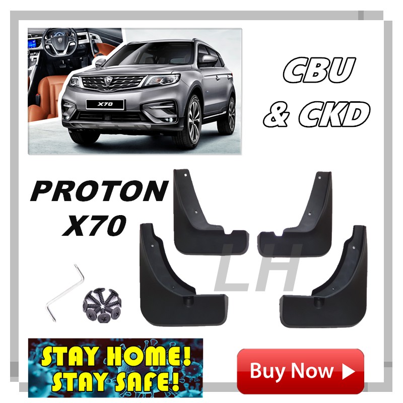 X70 Accessories Proton X70 Mud Flap X70 Mud guard X70 Splash Guard Geely Boyue for CBU CKD FREE GIFT Shopee Malaysia