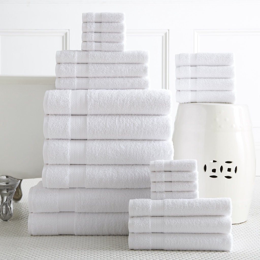TUALA PUTIH Hotel Egyption King Super High Quality WHITE TOWEL Serap ...