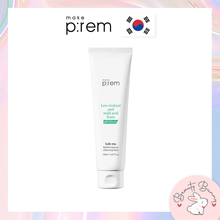 Make Prem Safe Me. Relief Moisture Cleansing Foam 100ml/150ml | Shopee Malaysia