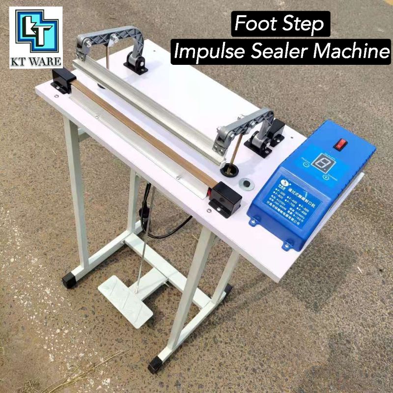 KT WARE Step On Impulse Sealer Foot Sealer Laminated Plastic Packaging ...