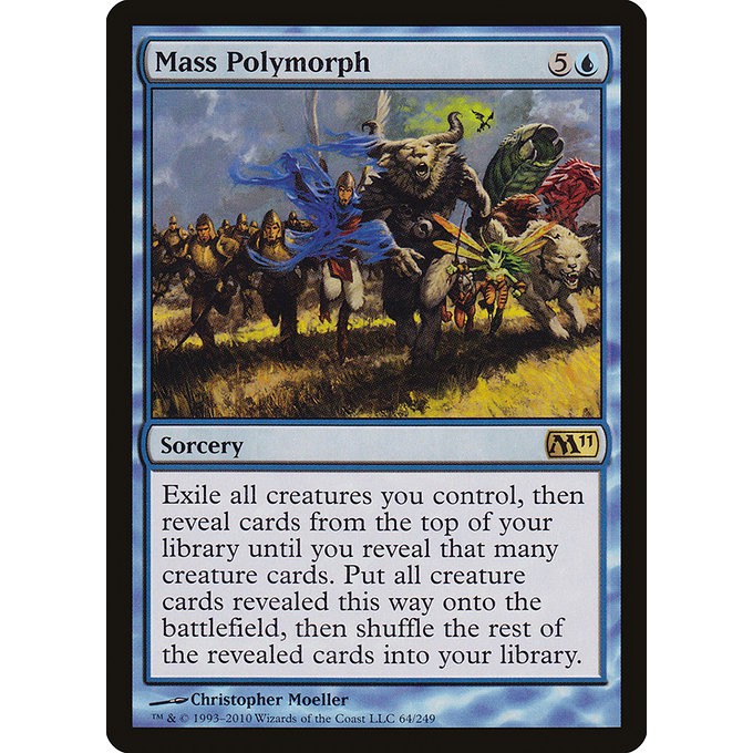 Mass Polymorph | [M11][R][Sorcery][MTG Singles] | Shopee Malaysia