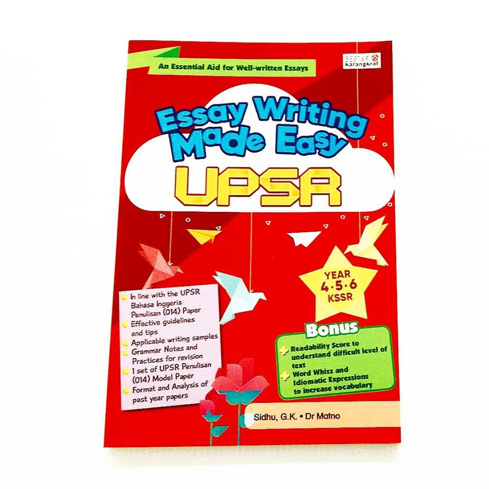Essay Writing Made Easy UPSR Year 4.5.6 Bestari Karangkraf | Shopee ...