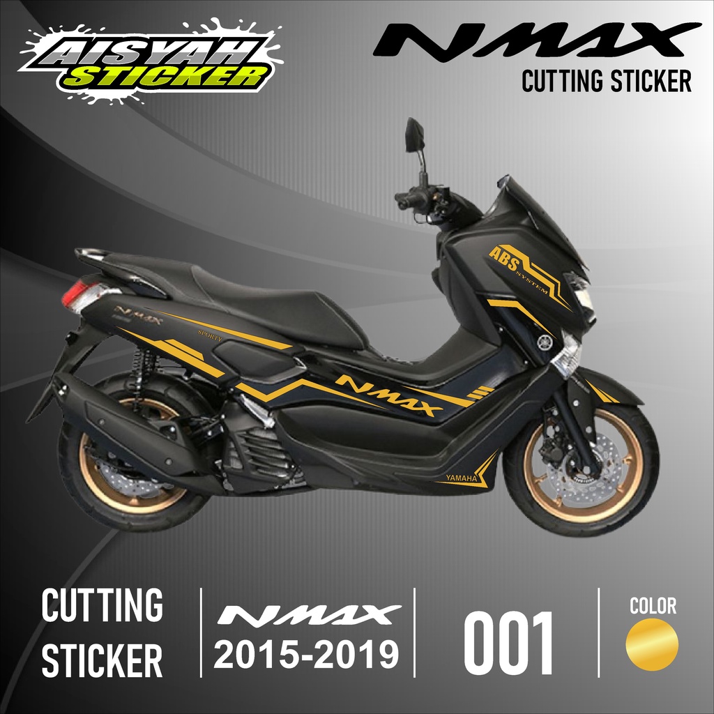 Yamaha NMAX LAMA/OLD 2015 2016 2017 2018 2019 Body Cutting Sticker ...