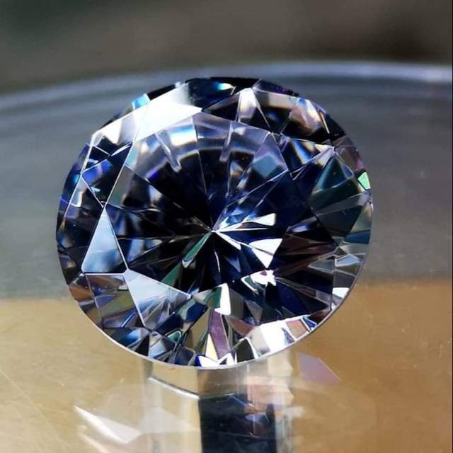 Original White Moissanite Gemstone Up Full Diamond Selector | Shopee ...