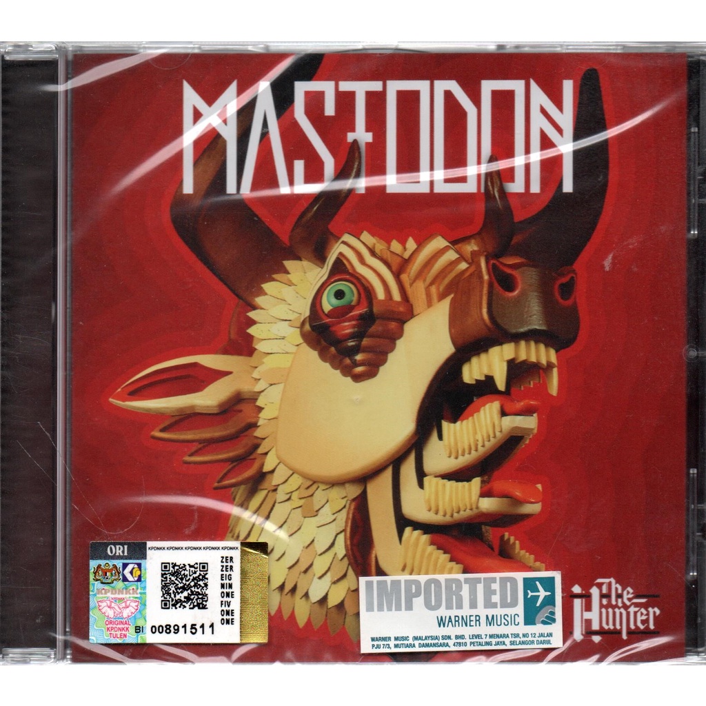 Album CD Mastodon - The Hunter (13 Songs / Imported) | Shopee Malaysia