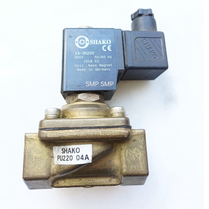 SHAKO 2/2 WAY HEAVY DUTY NORMALLY CLOSED SOLENOID VALVE PU220-04A (1/2 ...