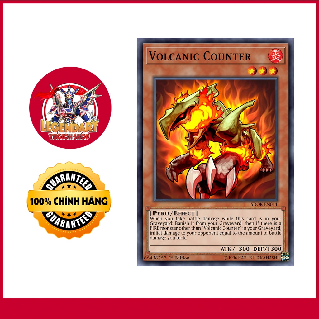 [Original Yugioh Card] Volcanic Counter | Shopee Malaysia