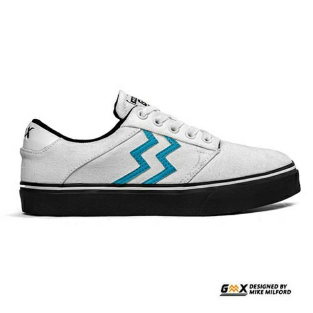 Geoff Max Gmx X Mike Milford Shoes - Gavin White Black Stz | Shopee ...